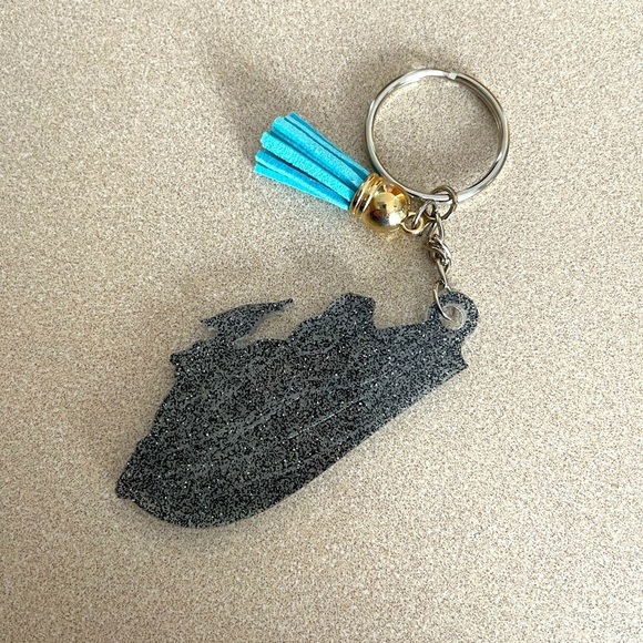 Hand Crafted | Accessories | Handmade Jet Ski Keychain | Poshmark